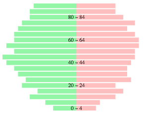Population Pyramid / Visualize with PlotDB