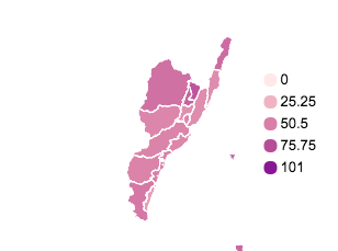 臺東縣互動地圖 / Visualize with PlotDB