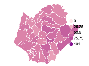 臺南市互動地圖 / Visualize with PlotDB