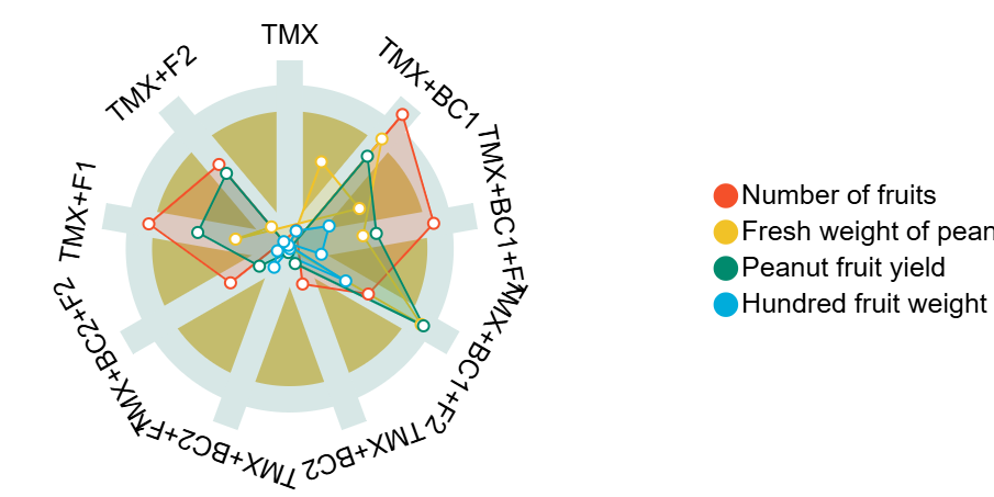 雷达图 / Visualize with PlotDB