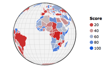 3D Globe / Visualize with PlotDB